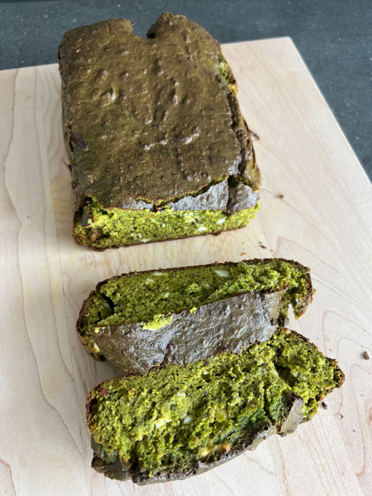 Gluten-Free Spinach Bread - Healthy with Nedi